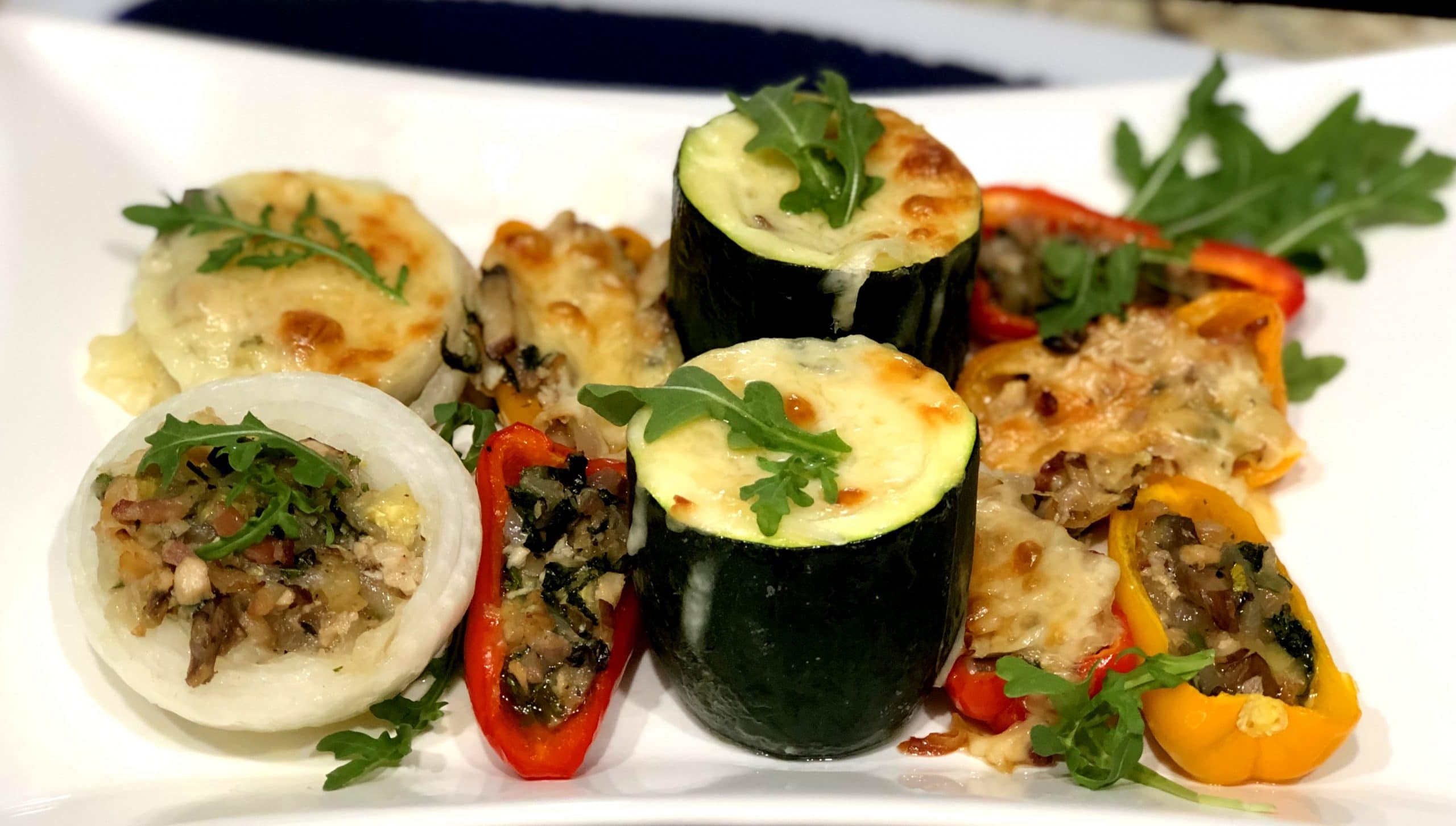 Vegetales rellenos al horno - La Noticia