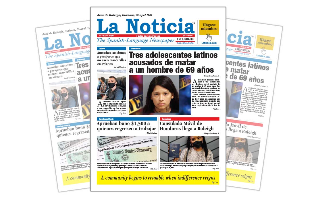 La Noticia Raleigh Edición 476 - La Noticia