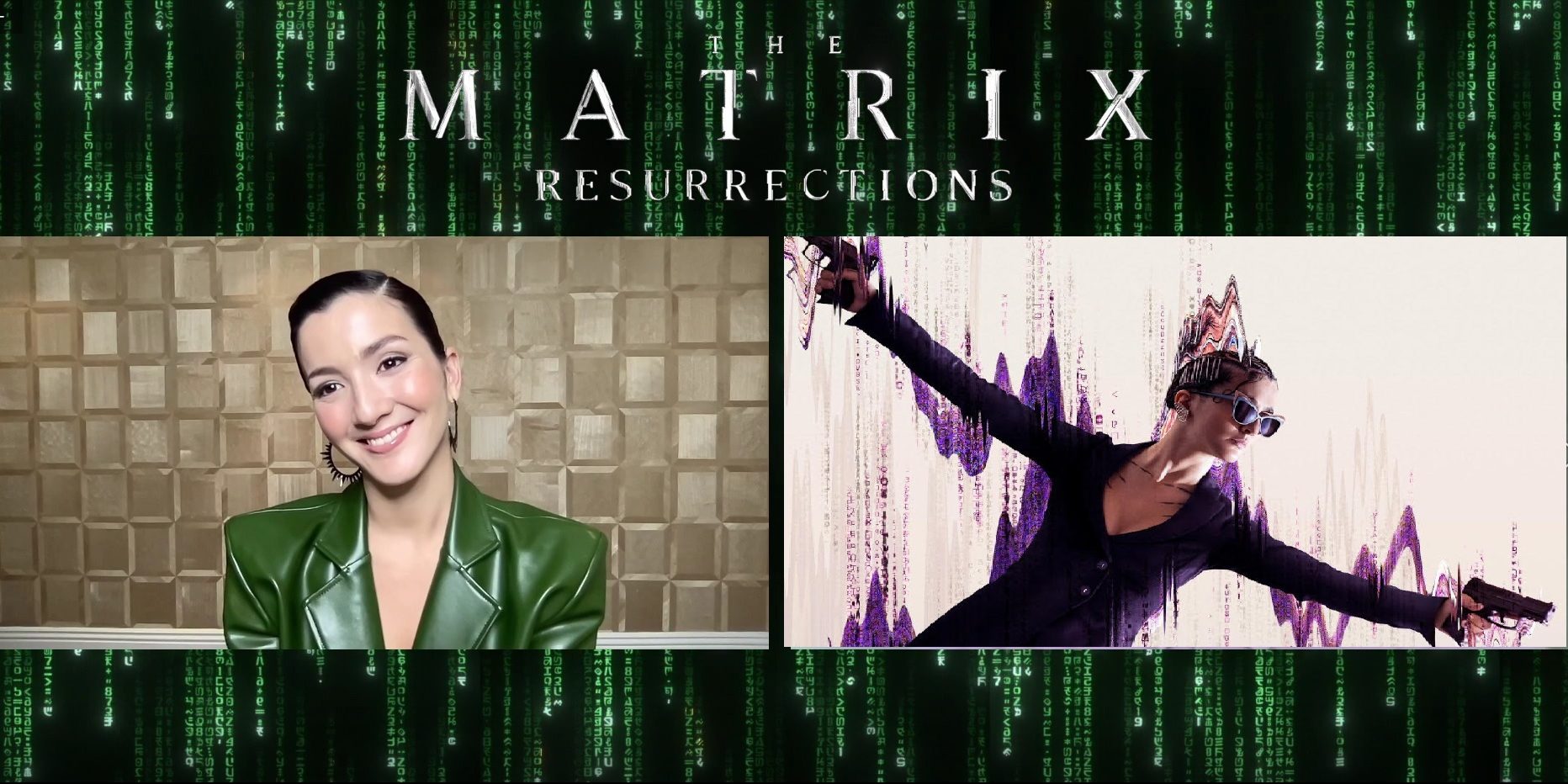 Eréndira Ibarra, la latina que conquista The Matrix Resurrections: VIDEO