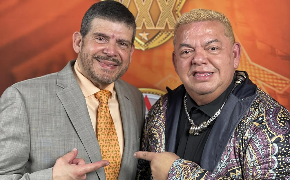 Comentarista Carlos Cabrera se reunió con Hugo Savinovich en Lucha ...