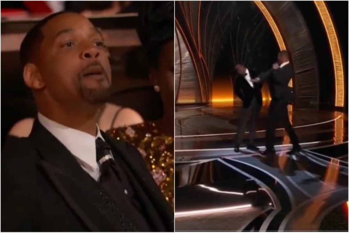 Will Smith enloquece y golpea a Chris Rock por chiste sobre su esposa ...