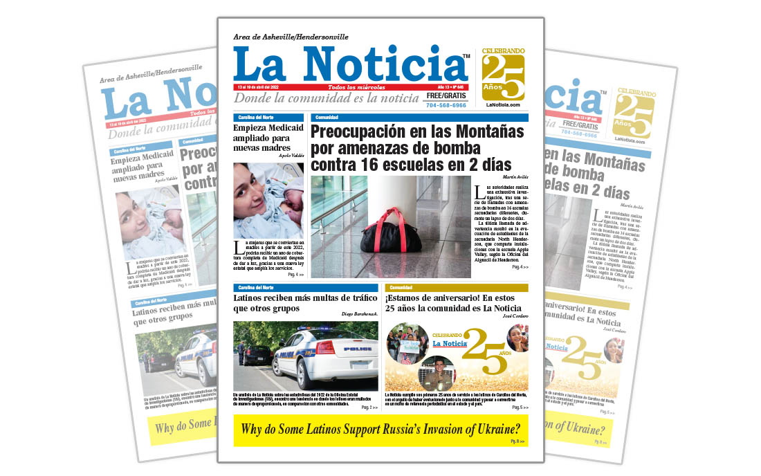 La Noticia Asheville Edición 645 - La Noticia