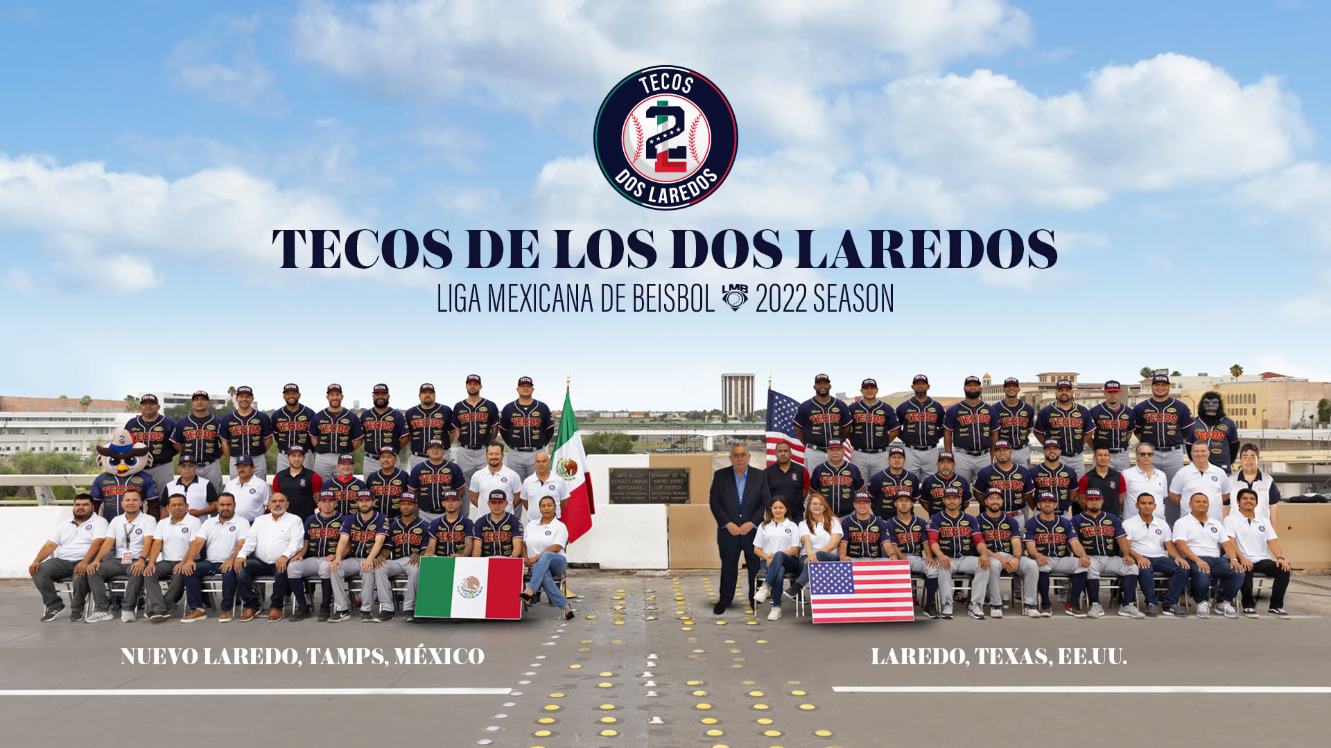 Tecos de los Dos Laredos se toman foto en México y Estados Unidos al ...