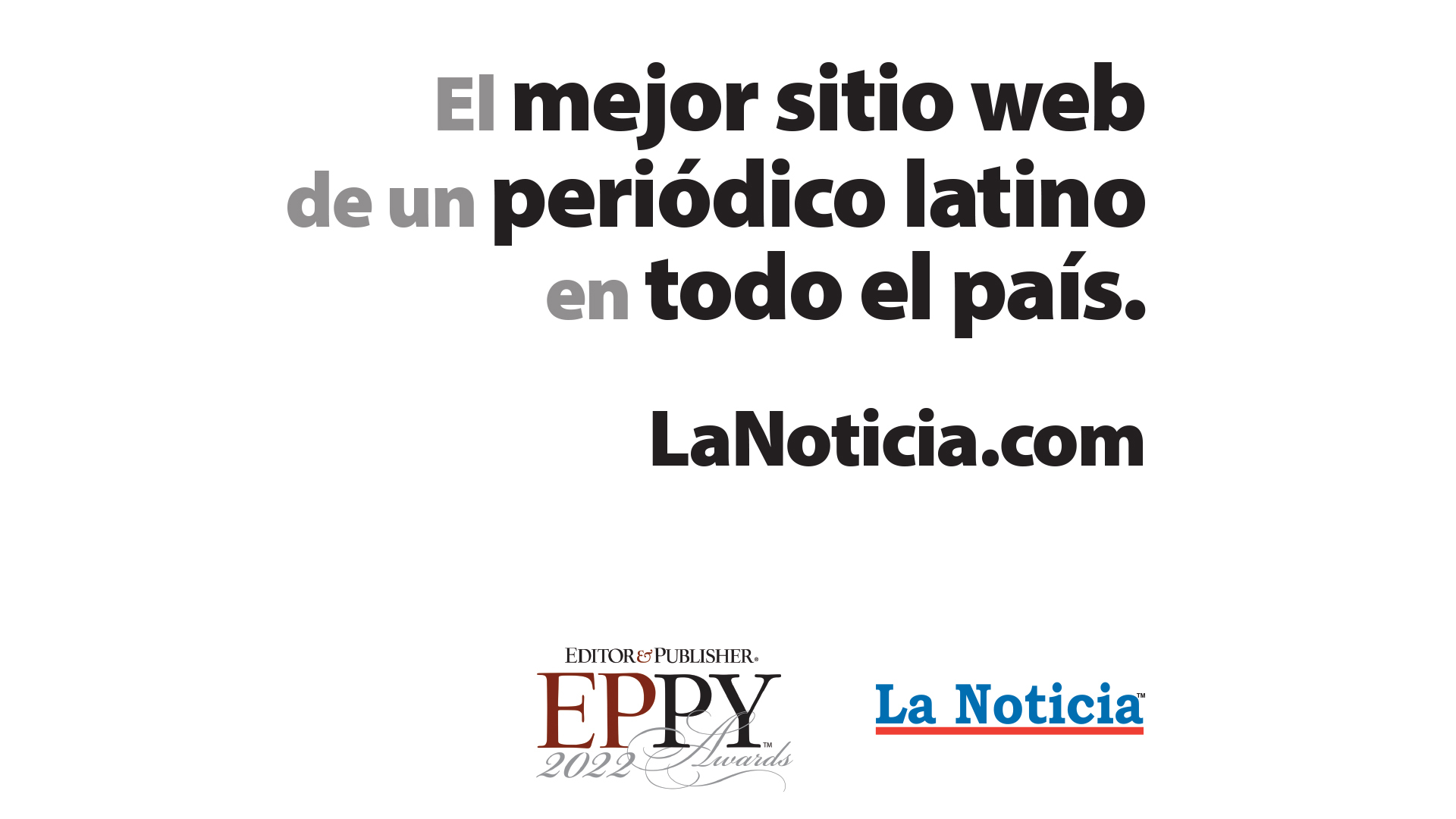 EPPY Awards: lanoticia.com es el mejor sitio web de un periódico latino ...