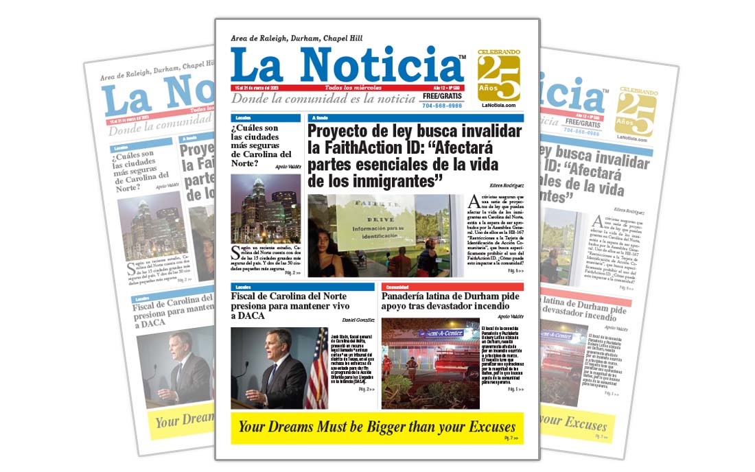 La Noticia Raleigh Edición 569 - La Noticia